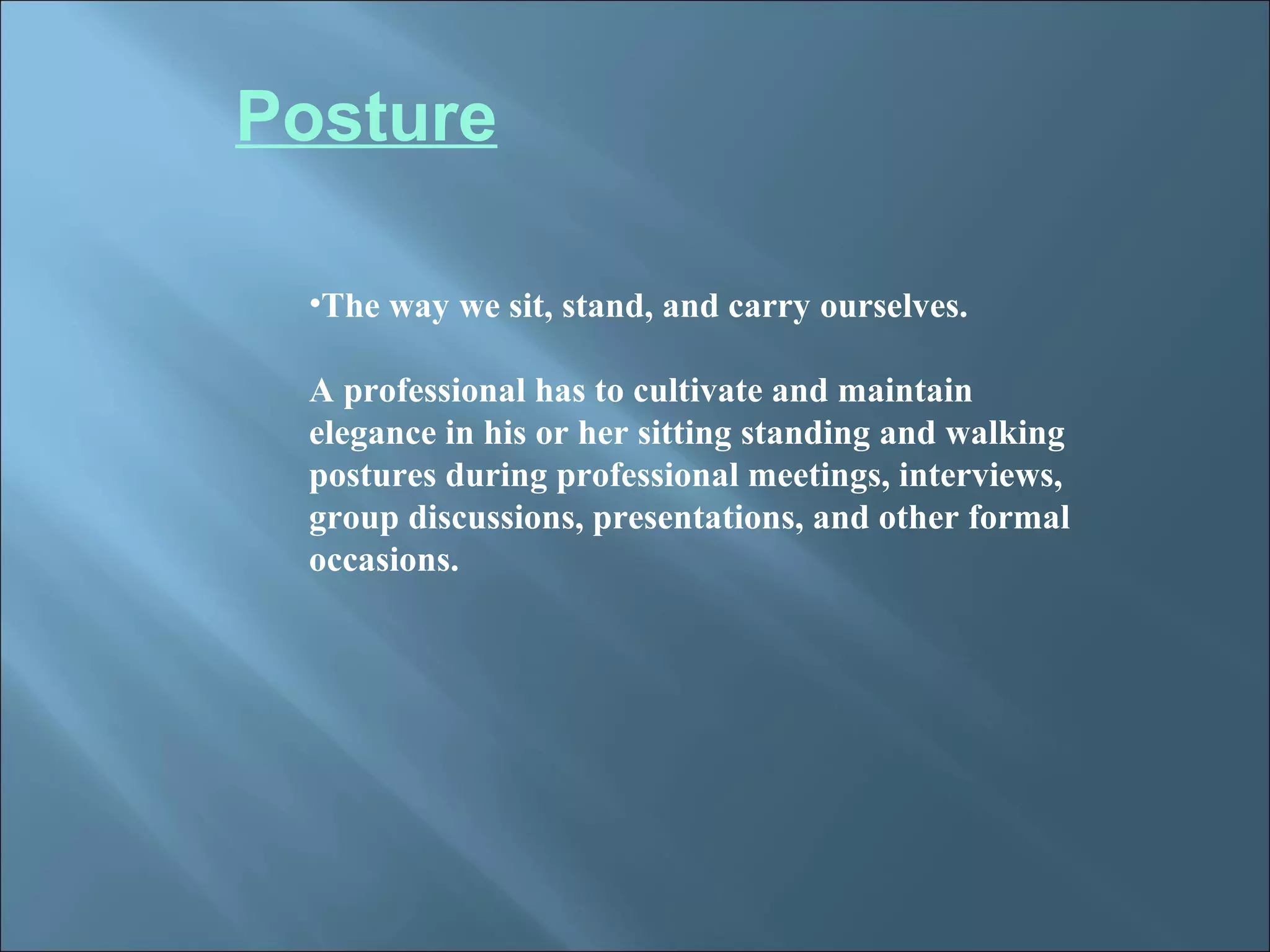 Body language | PPT