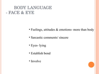 Body Language | PPS