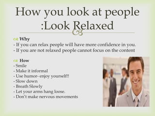 Body Language | PPTX