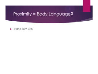 Body language | PPTX