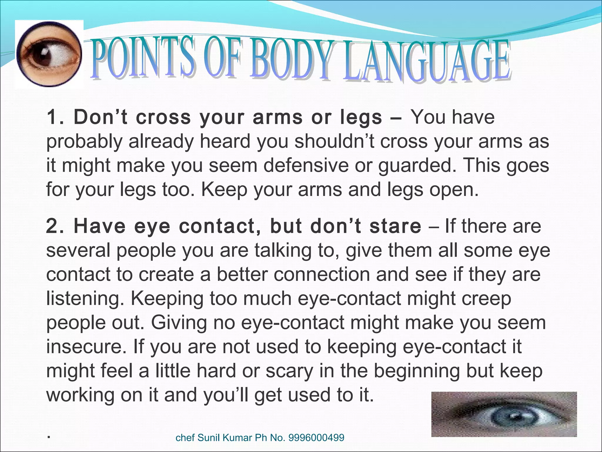 Body language | PPT
