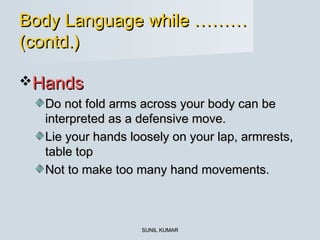 Body language | PPT