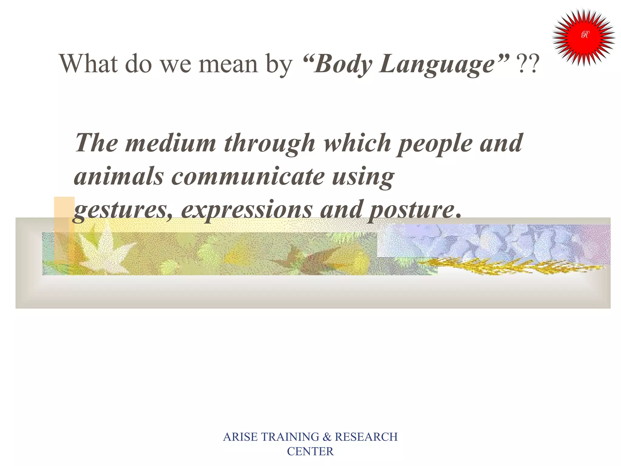 Body language | PPT