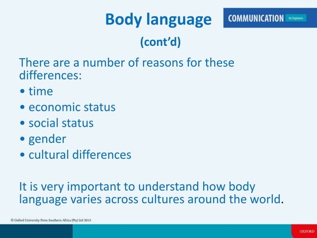 Body language | PPT