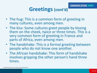 Body language | PPTX