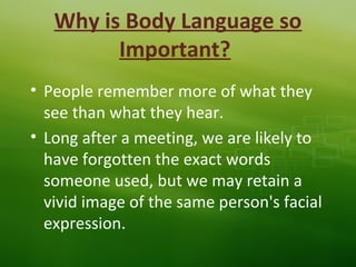 Body language | PPT