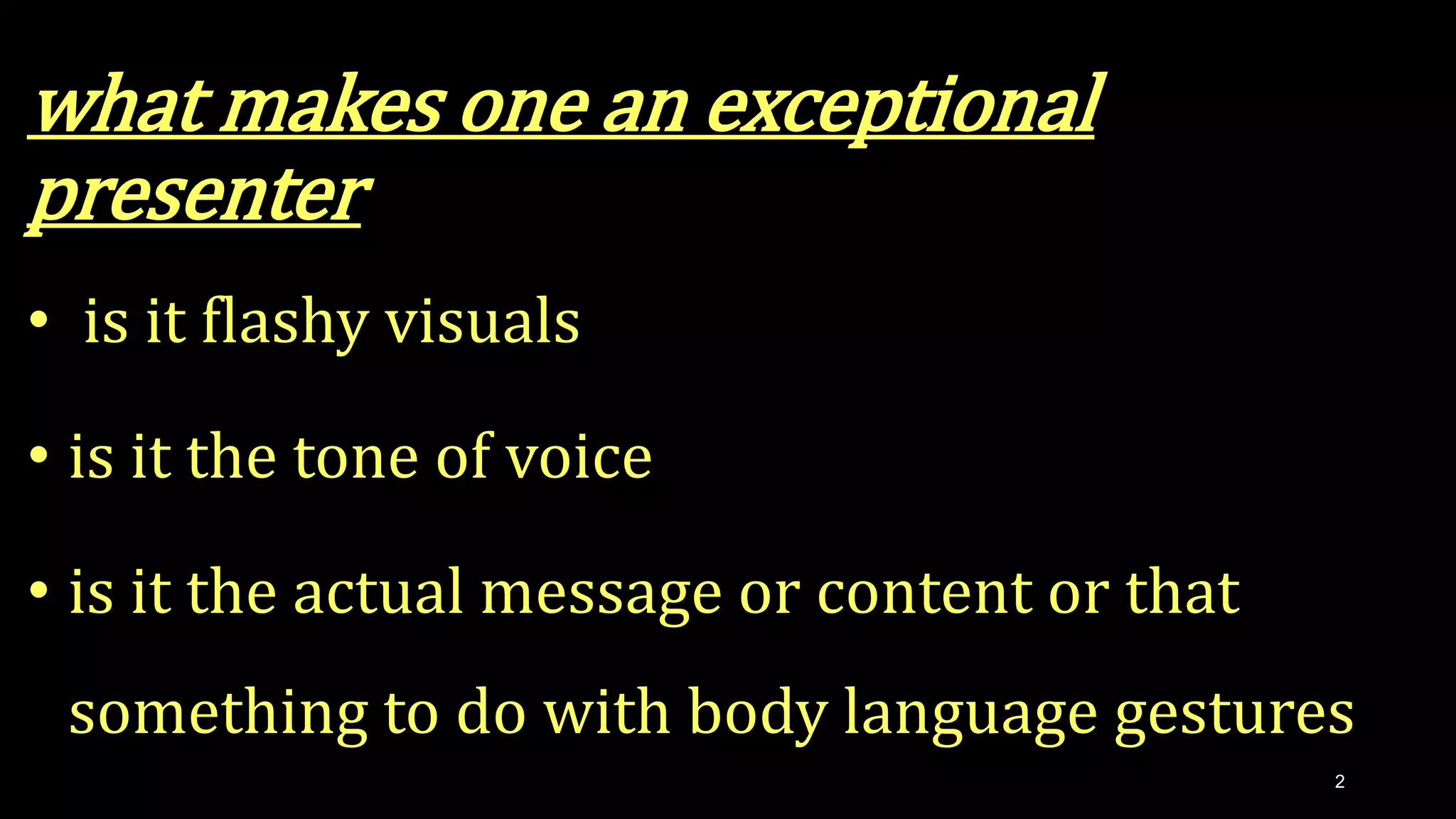 Body language | PPT