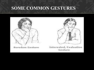 Body language/Types of Gestures | PPT