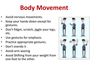 Body language | PPTX