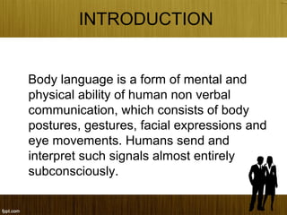 Body language | PPT