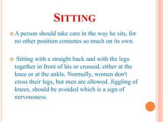 Body language | PPTX
