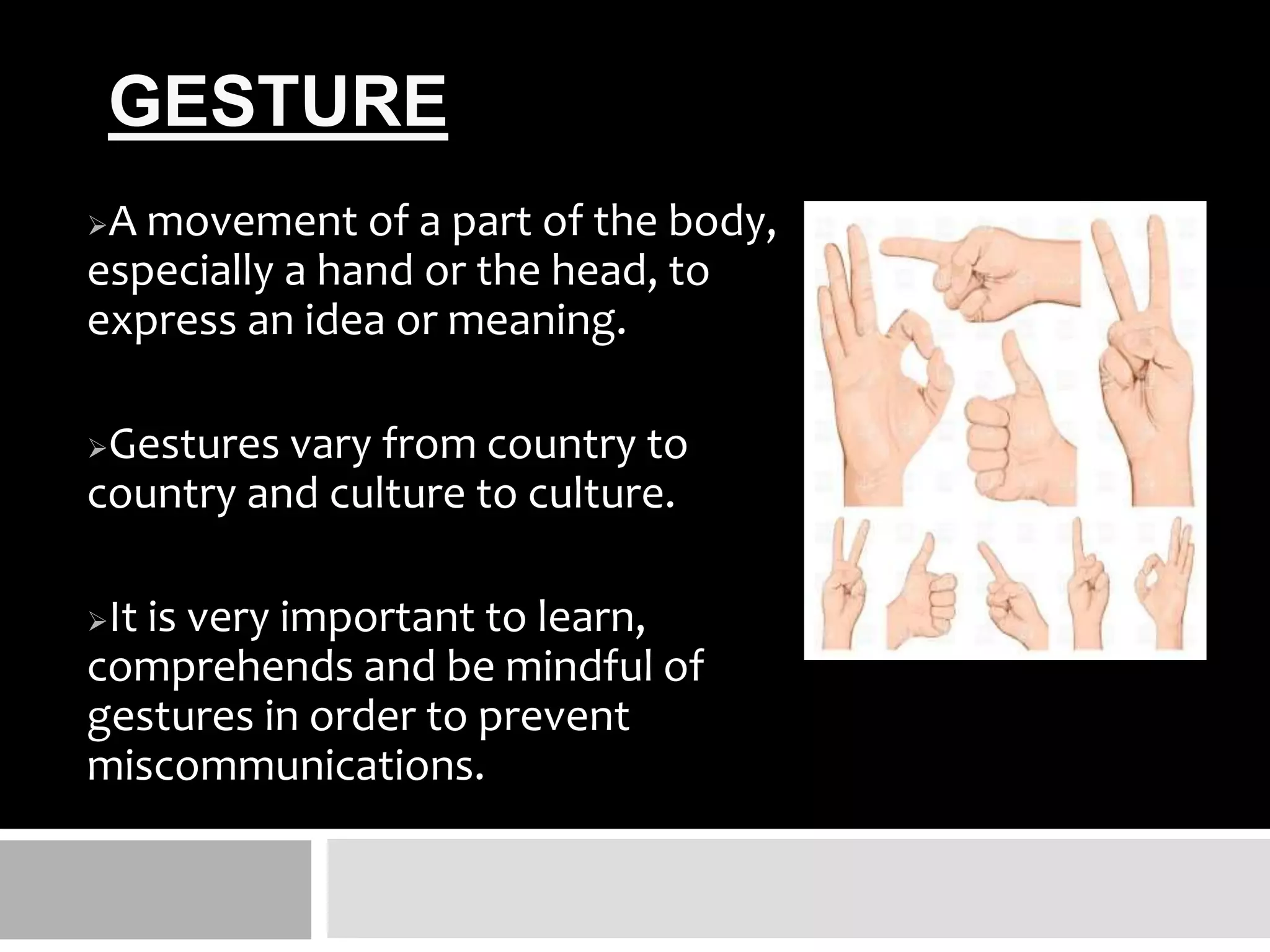 Body language | PPTX