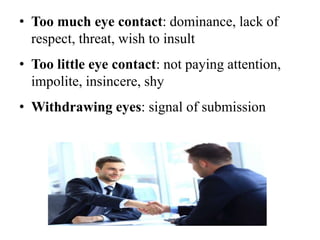 Body language AND KINESICS | PPTX