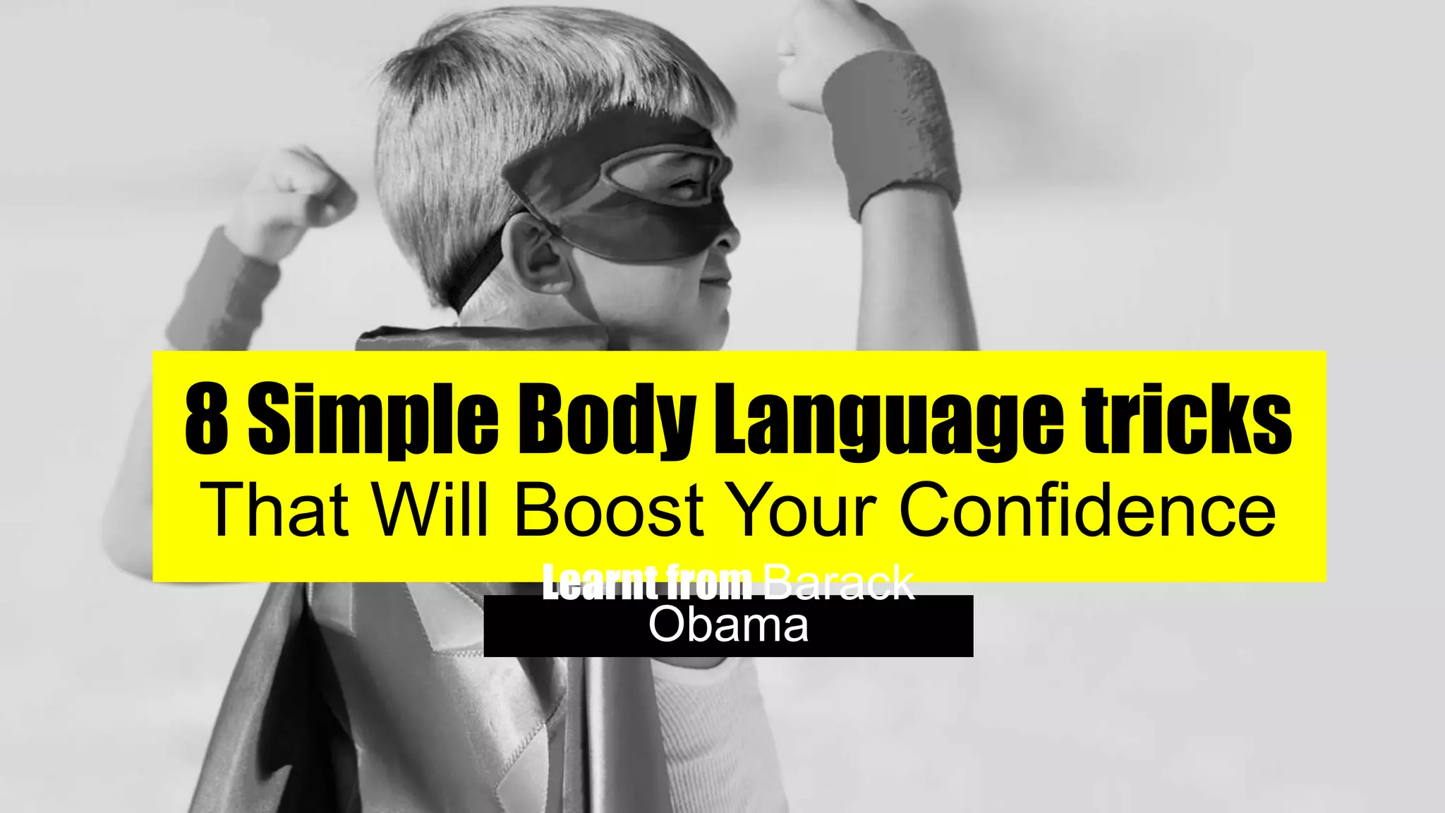 Body language tips & tricks | PPTX