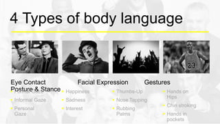 Body language tips & tricks | PPTX