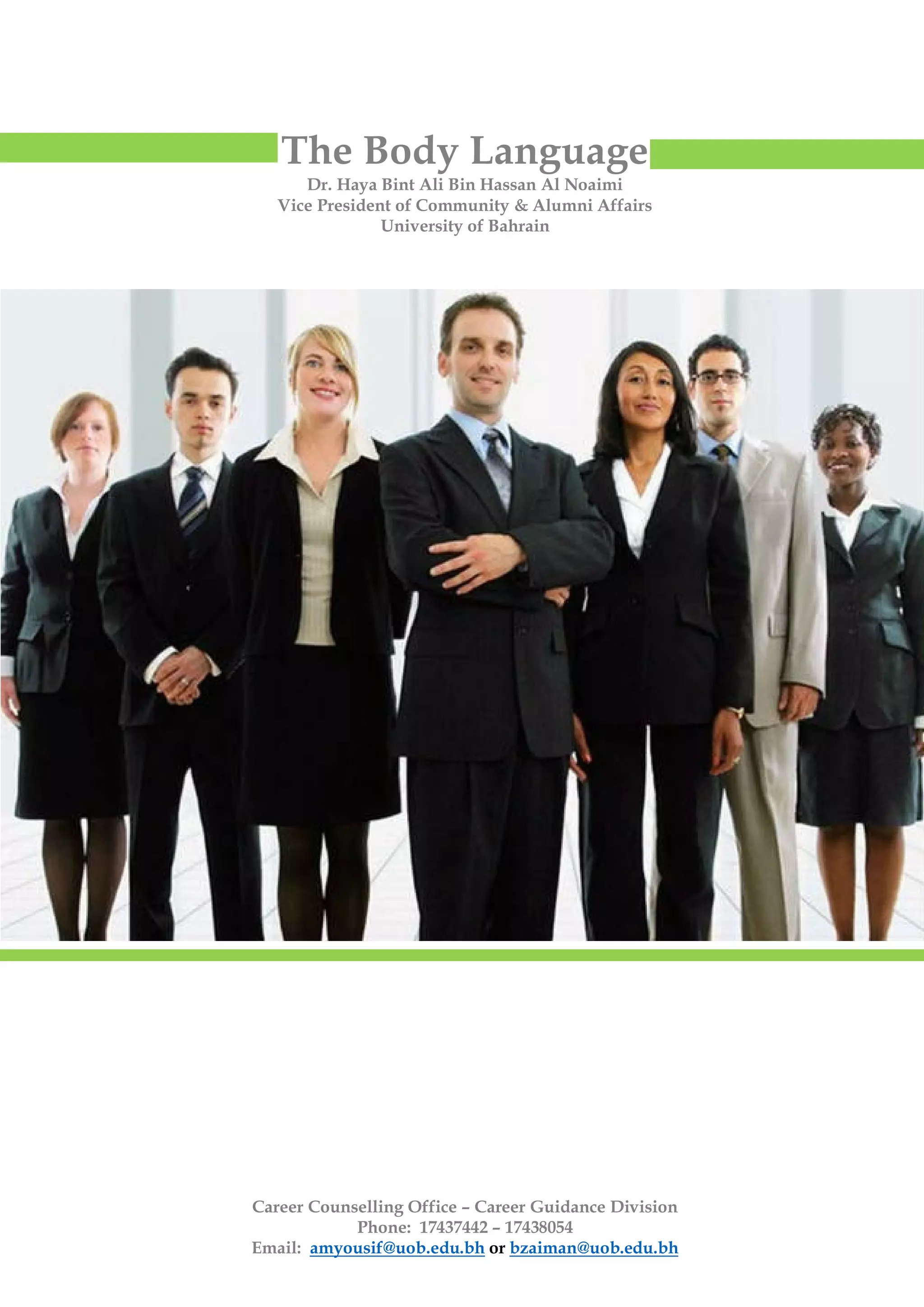 E-book Body language (bahasa tubuh) Dr. Haya Bint Ali Bin Hassan Al ...