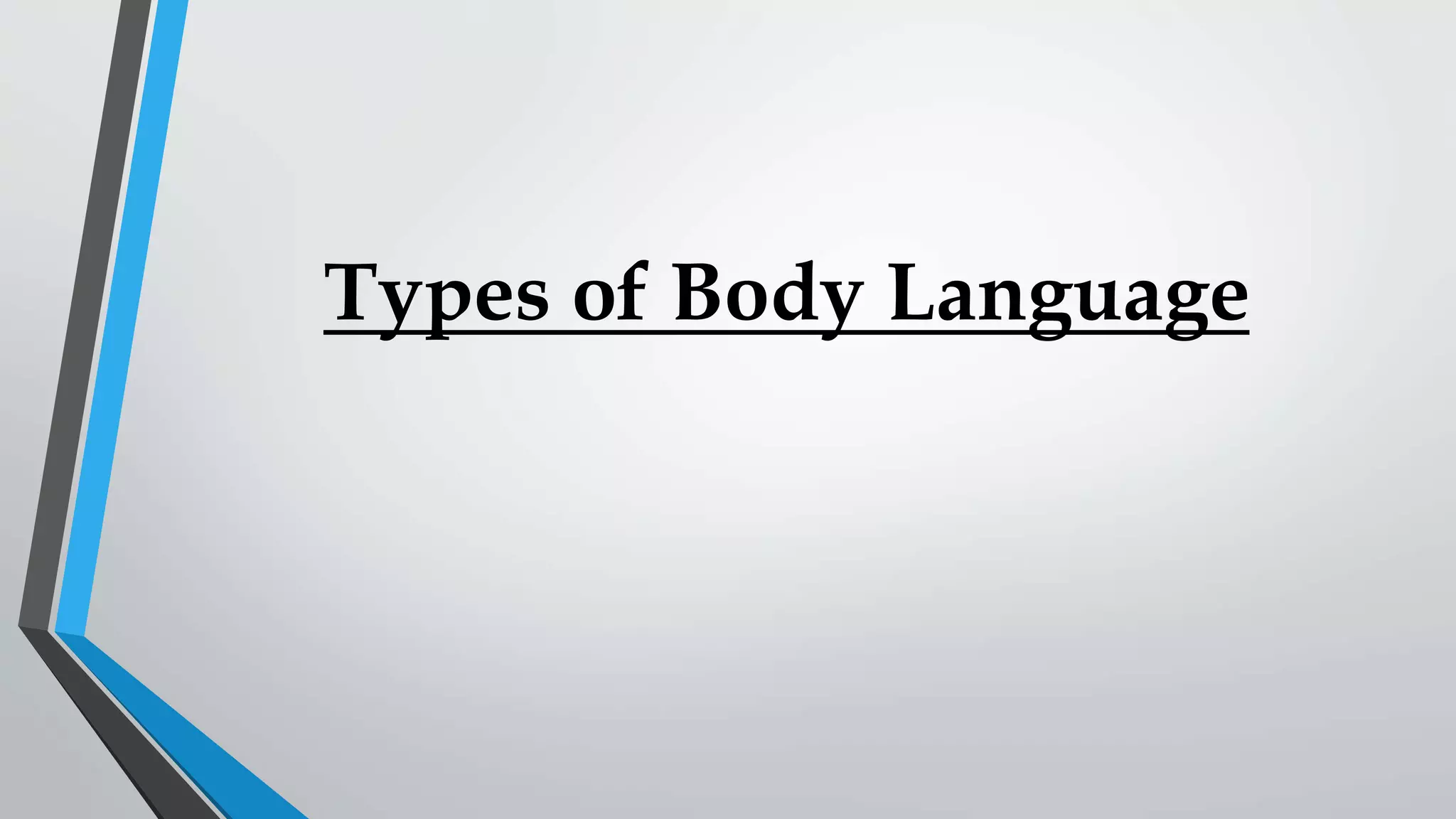 Body language | PPTX