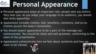 Body language | PPTX