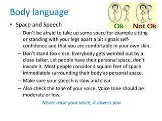 Body language | PPTX