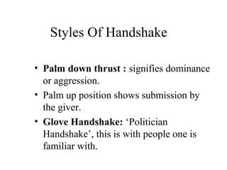 Body language 2 | PPT