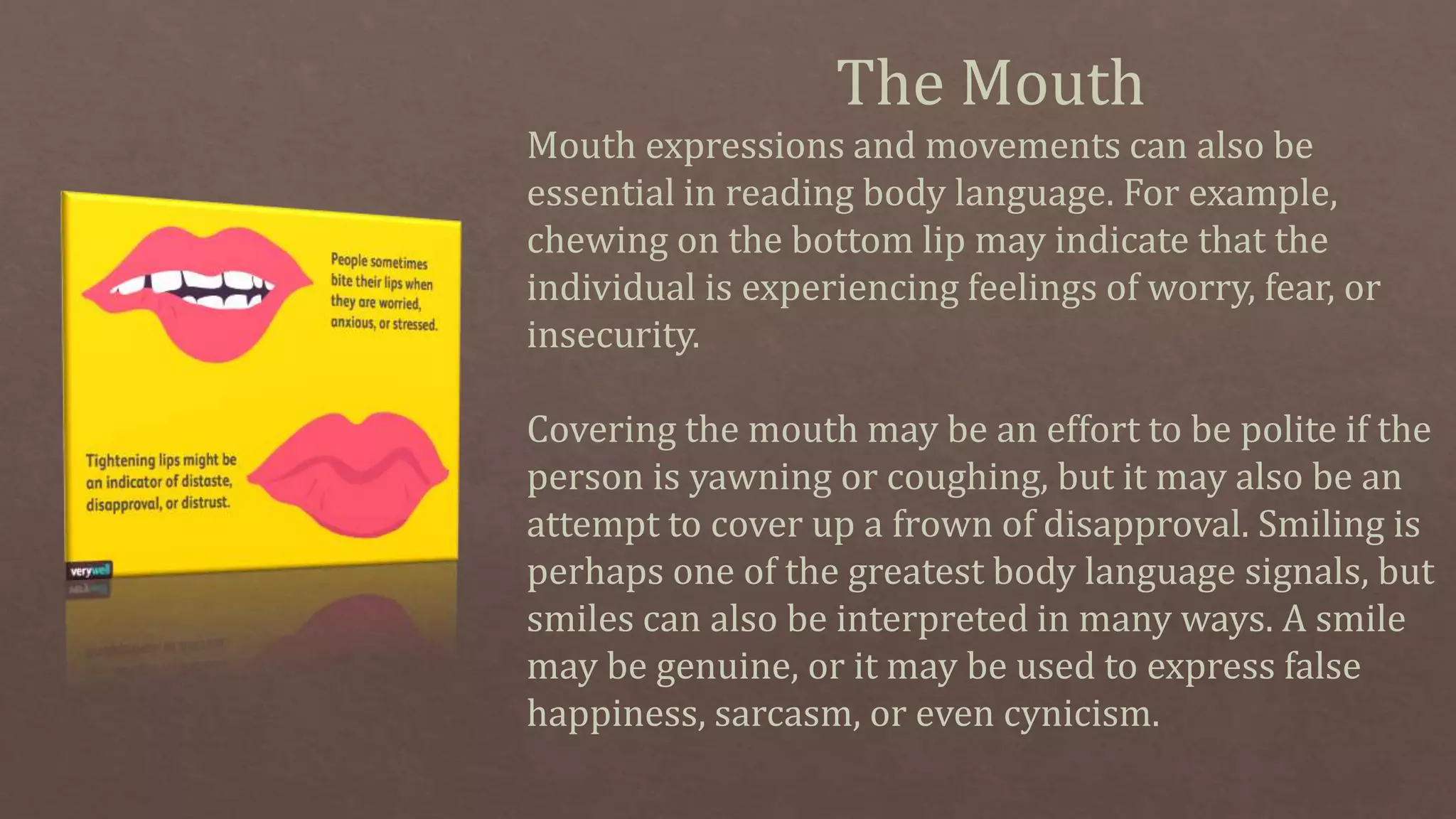 Body language | PPTX