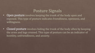 Body language | PPTX