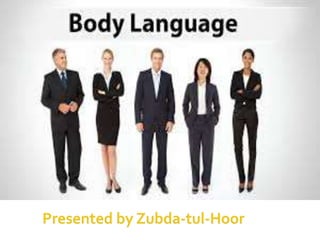 Body language | PPTX