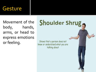 Body language | PPTX