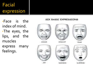 Body language | PPTX