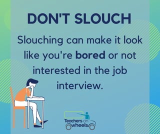 Body Language in Job Interviews | PDF