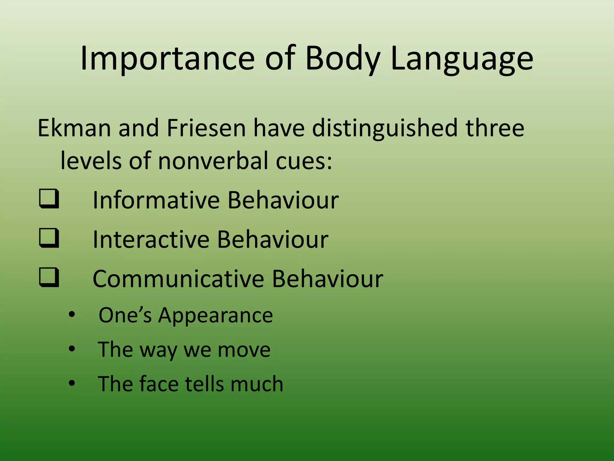 Body Language.ppt