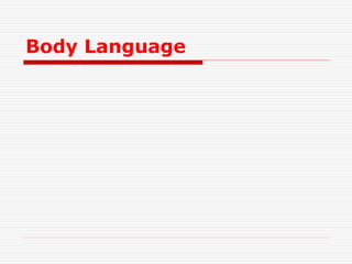 Body Language.ppt