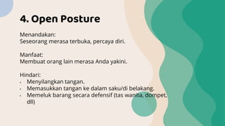 Body Language in Public Speaking for Business | PDF
