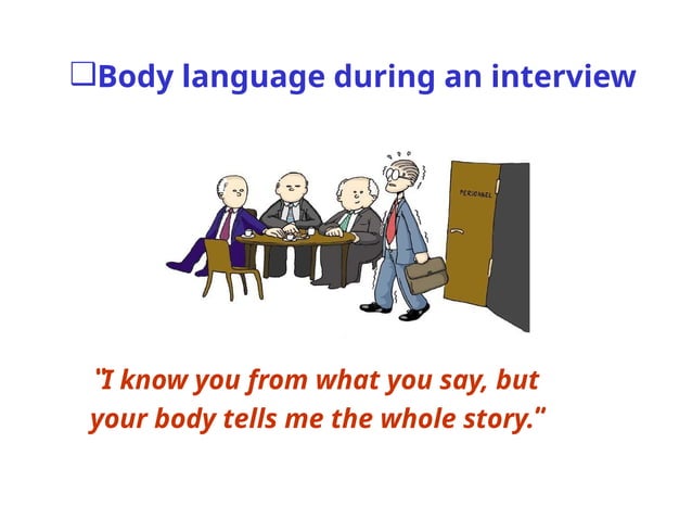 Mastering Body Language for Effective Communication and Successful ...