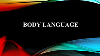 Body language | PPT