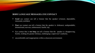 Body language | PPT