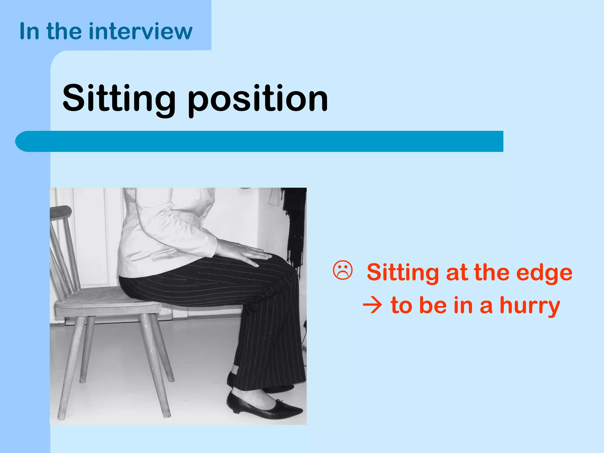 Body language interview | PPT