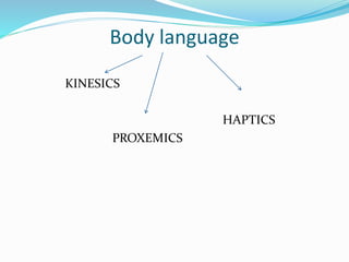 Body language (1) | PPTX