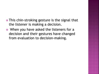 body language basics for managment people | PPT