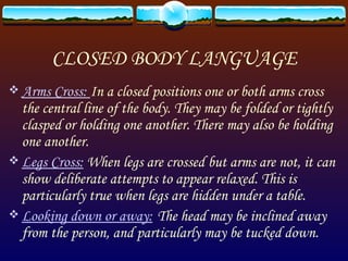 Body Language 187 | PPT