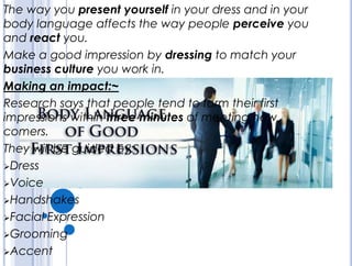 Body language | PPTX