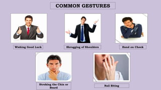 Body language and etiquettes | PPTX