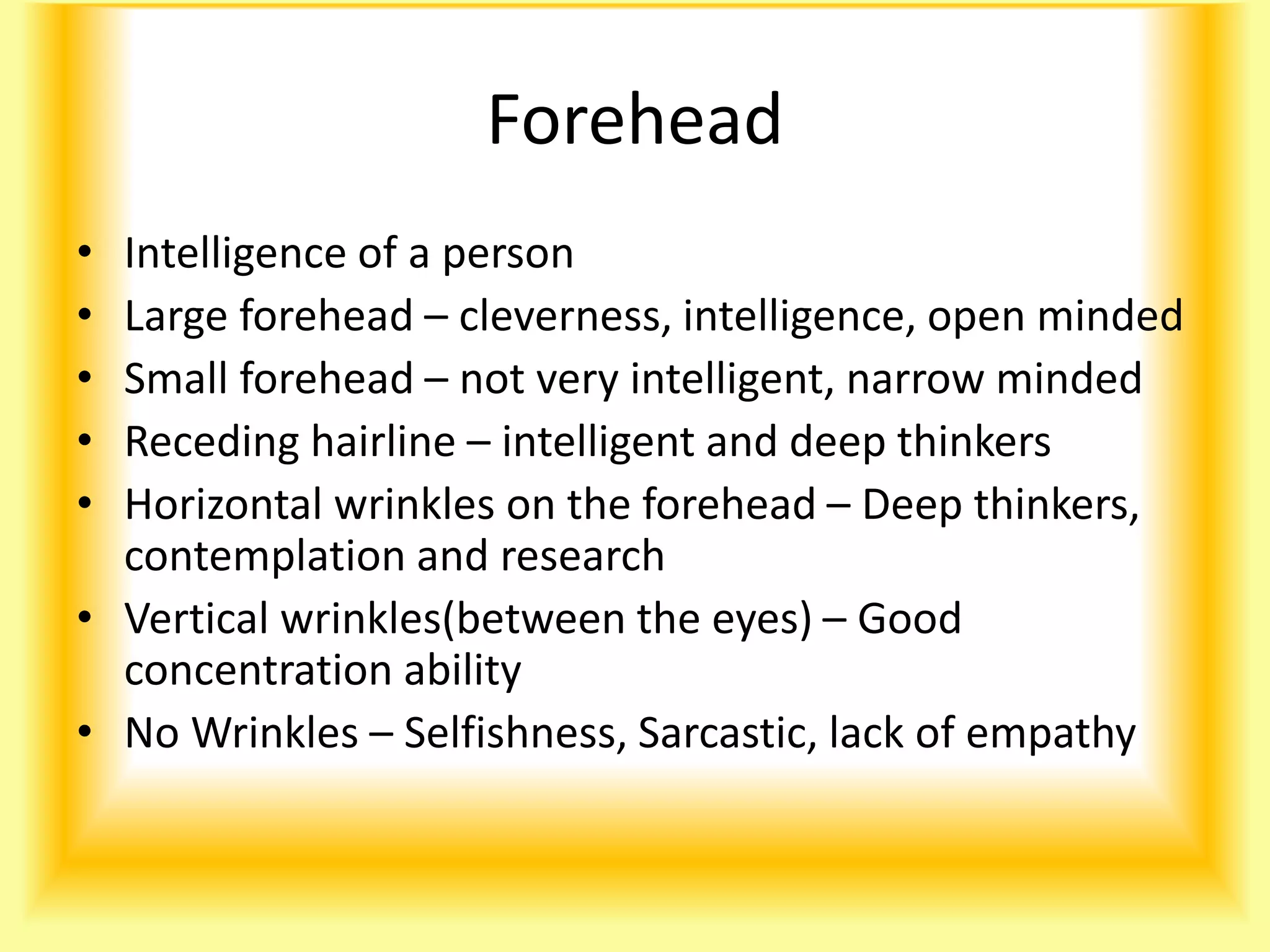 Body Language and Face Reading | PPTX