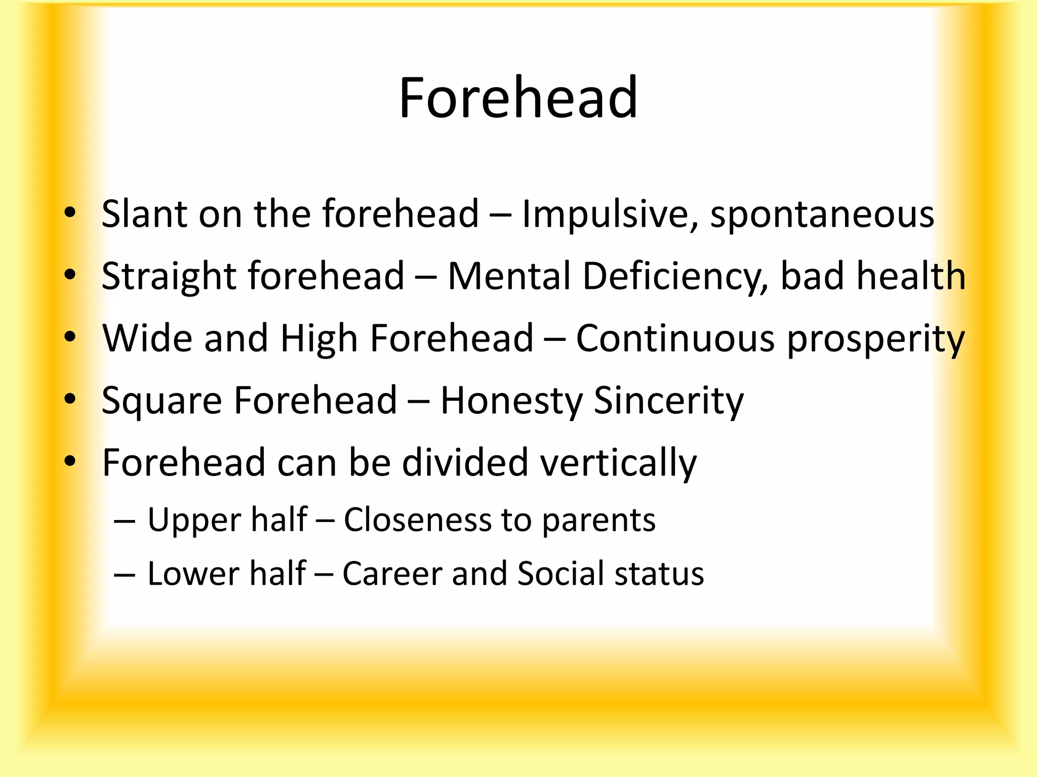 Body Language and Face Reading | PPTX