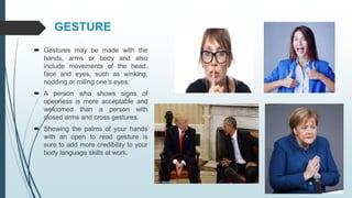 Body language and its importance during Interview. | PPTX