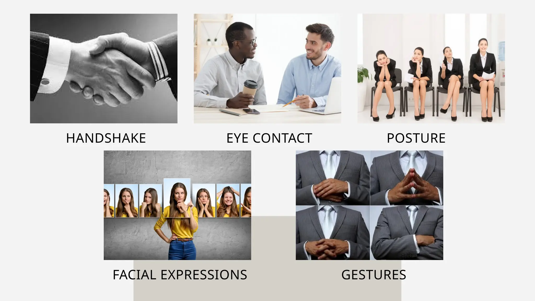 Body Language and Professional Gestures Presentation | PPTX