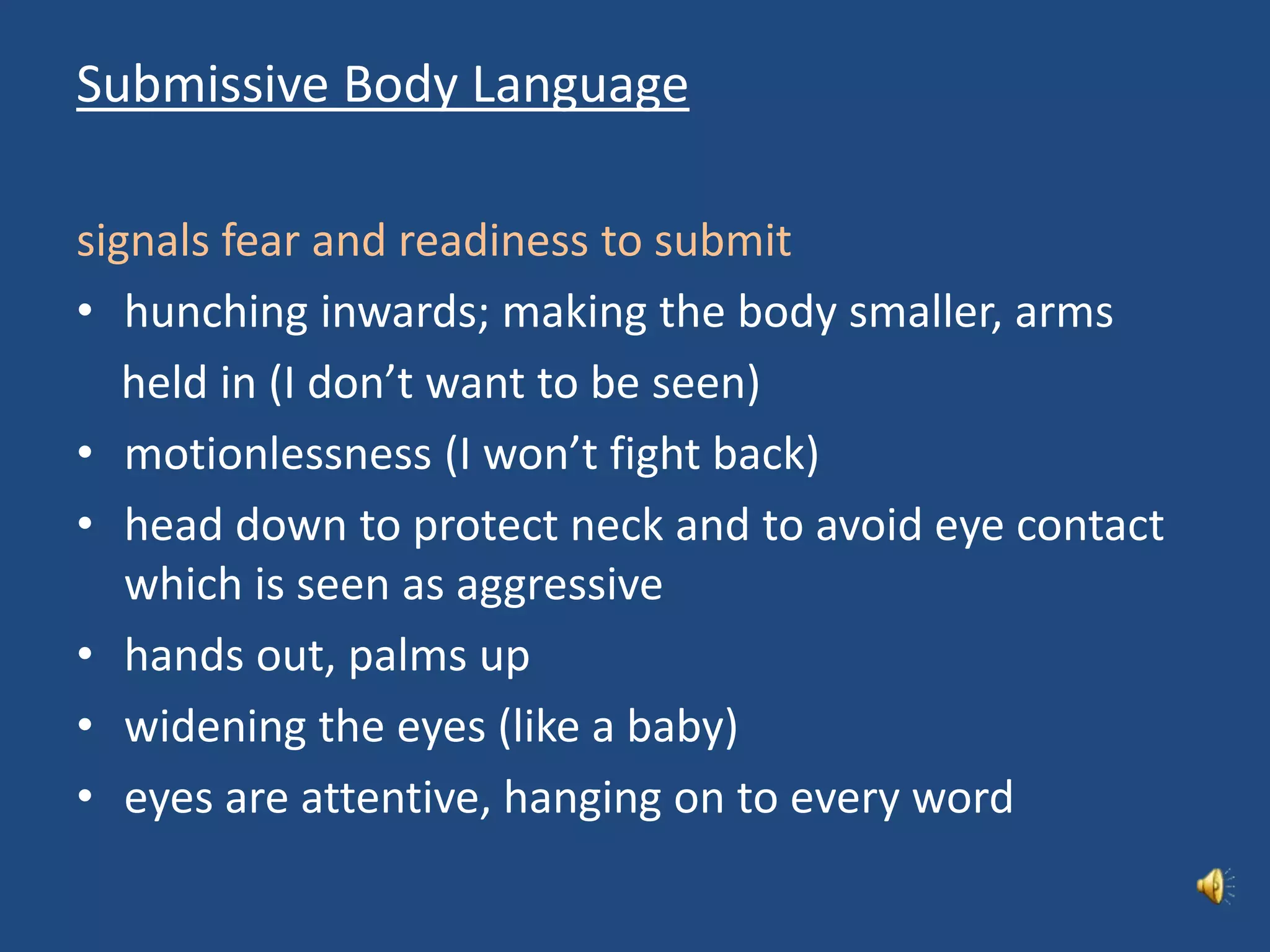 Body Language And Students | PPTX