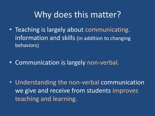 Body Language And Students | PPT