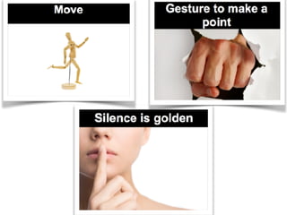 Body language and vocal variety educational | PDF