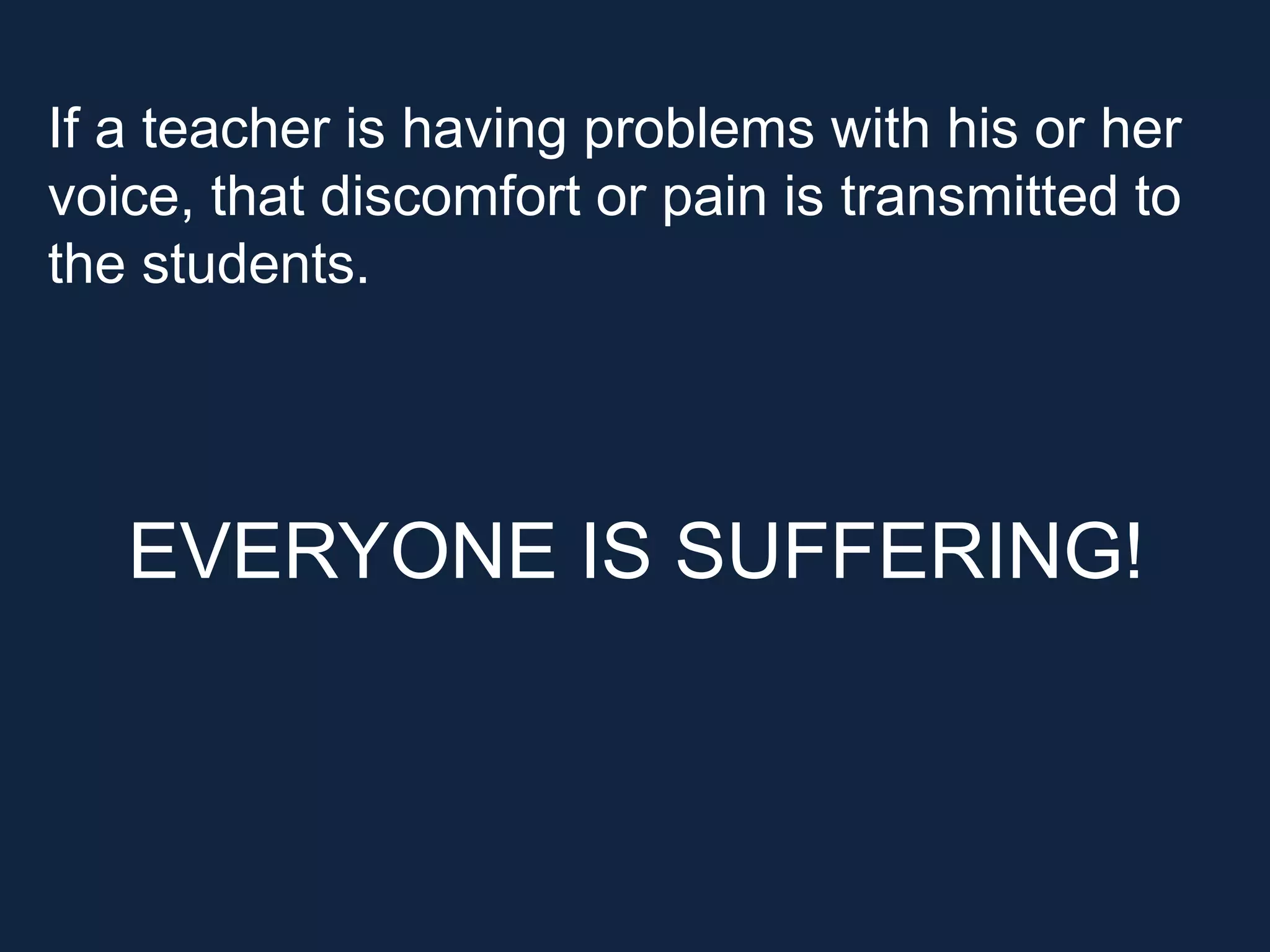 Body language and voice variety in teaching | PPTX